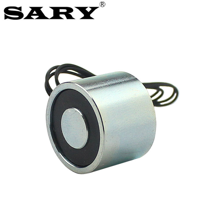 【Latest Style】 Dc 12v Electromagnet 24v Solenoid Coil Suction 2.5kg ...
