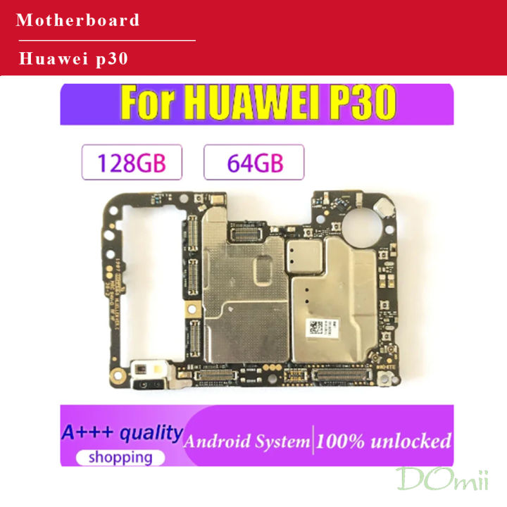 original Unlocked Logic Board For HUAWEI P30 With Full Chip Unlocked ...