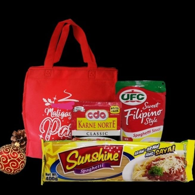 Spaghetti CHRISTMAS PACK birthday grocery party package gift | Lazada PH