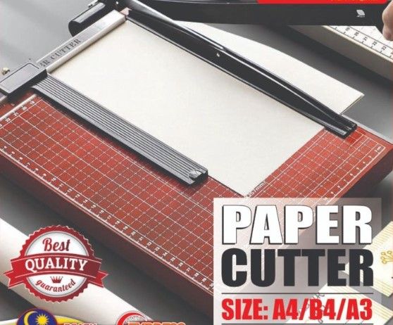 Stationery Houz Heavy Duty Paper Cutter / A4 A3 B4 size Document ...