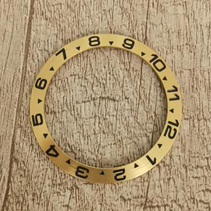 Magnesium-aluminum Number Watch Bezel GMT/SUB Outer Diameter 38MM Inner ...