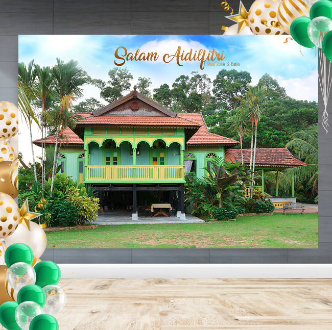 Banner - Hari Raya Aidilfitri / Hari Raya Haji / Salam Aidilfitri | Lazada