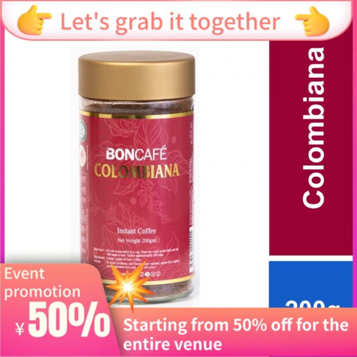 Boncafe Colombiana Instant Coffee 200g | Lazada