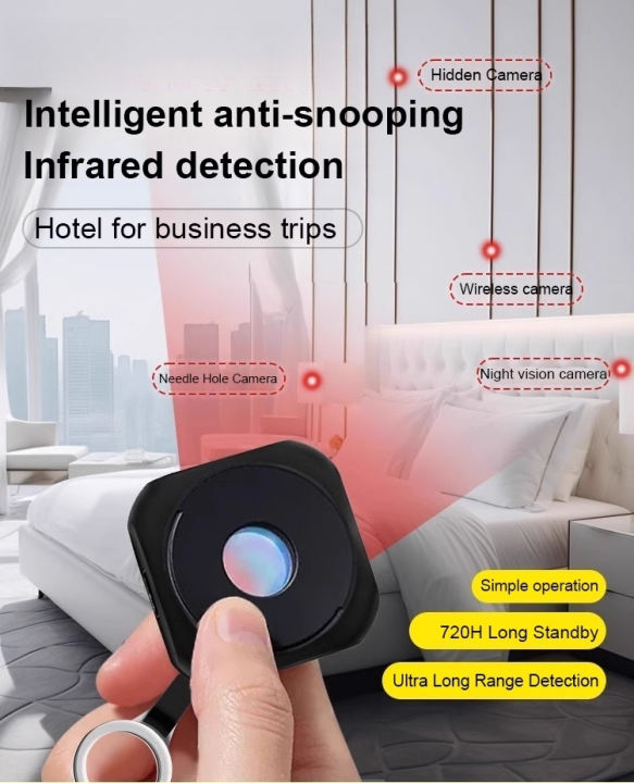 Intelligent Anti-Snooping Detector Mini Camera Detector Portable ...