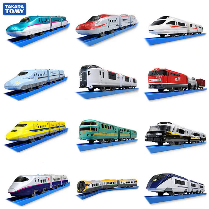 Japan Takara Tomy Tomica Electric Train Model Kit Plarail Trackmaster ...