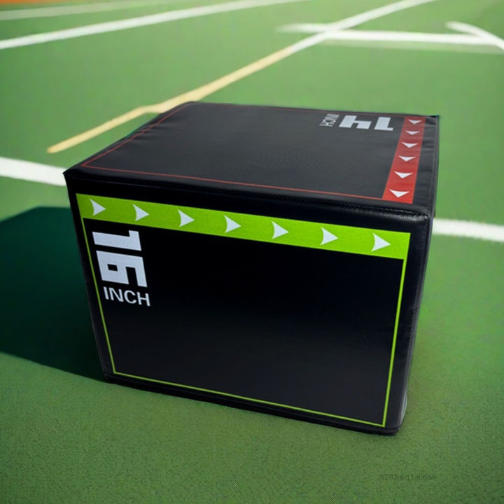 3 in 1 foam plyo jump box for box jumping practice plyometric exercise ...