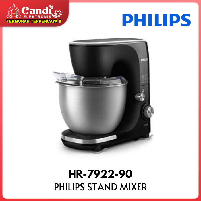 PHILIPS Stand Mixer Kapasitas 5 Liter HR-7922-90 | Lazada Indonesia