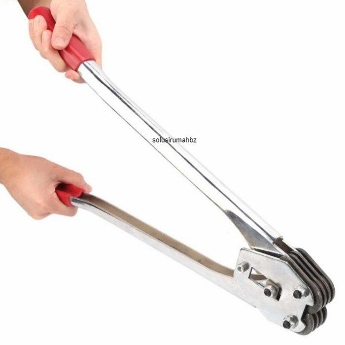 Tang Manual Pet Pp Band Strapping Sealer Alat Penguncian 5.5MM 5/8 ...