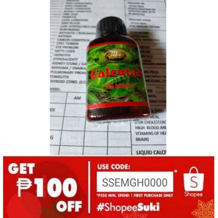 Healing Galing Calcutab | Lazada PH