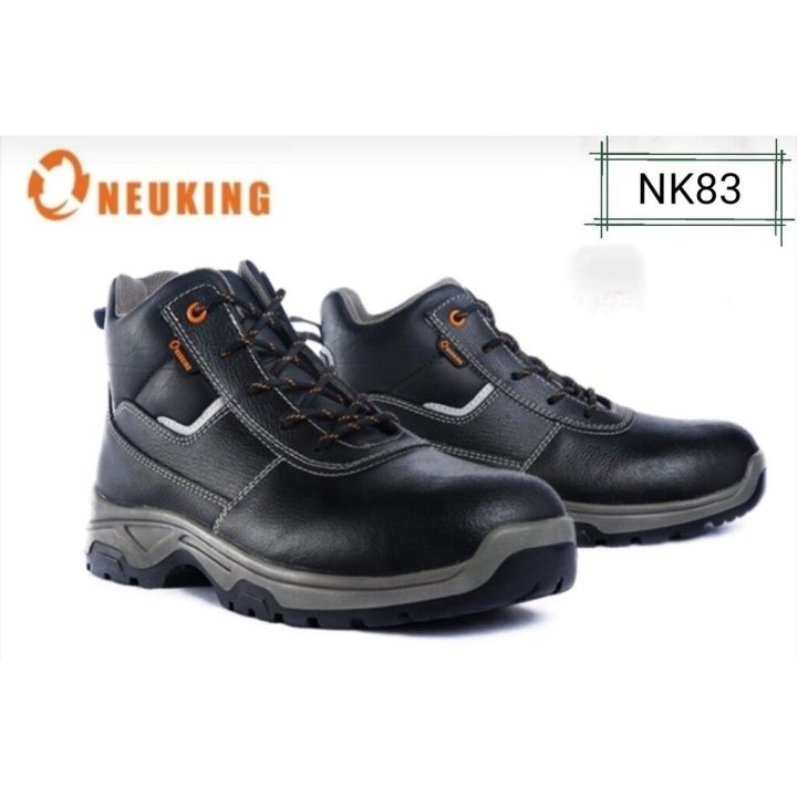 SIRIM DOSH NEUKING NK 83 SAFETY SHOES MID CUT KASUT KERJA | Lazada