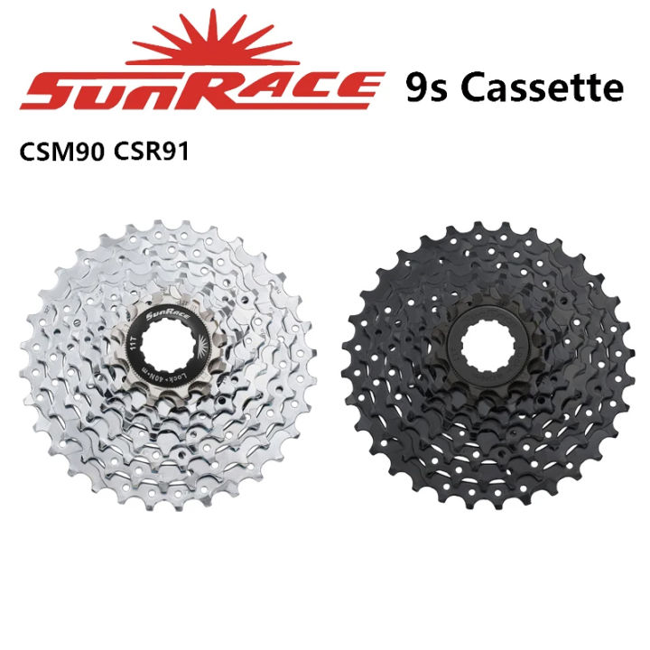 Sunrace CSM90 CSR91 Cassette 9 Speed Bicycle Cassette CSM90 11-32T 11 ...