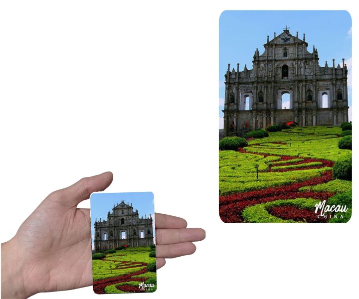 Macau, China Rubber Ref Magnet Souvenir | Lazada PH