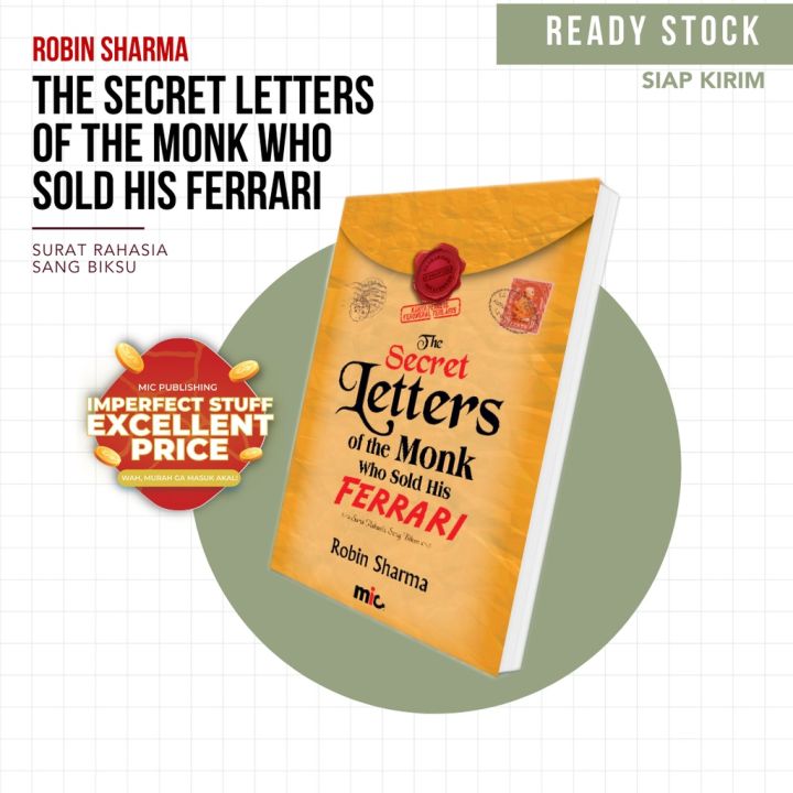 MIC - The Secret Letters of The Monk Who Sold His Ferrari - Robin ...