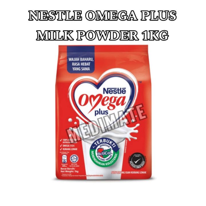 Nestle Omega Plus Milk Powder (1KG) | Lazada