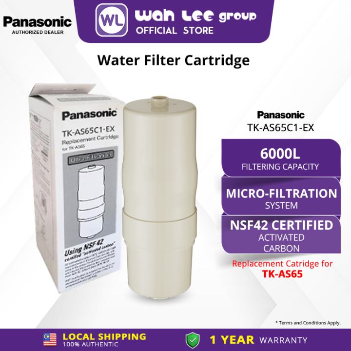 Panasonic TK-AS65C1 Water Filter Cartridge For TK-AS65 WAH LEE STORE ...