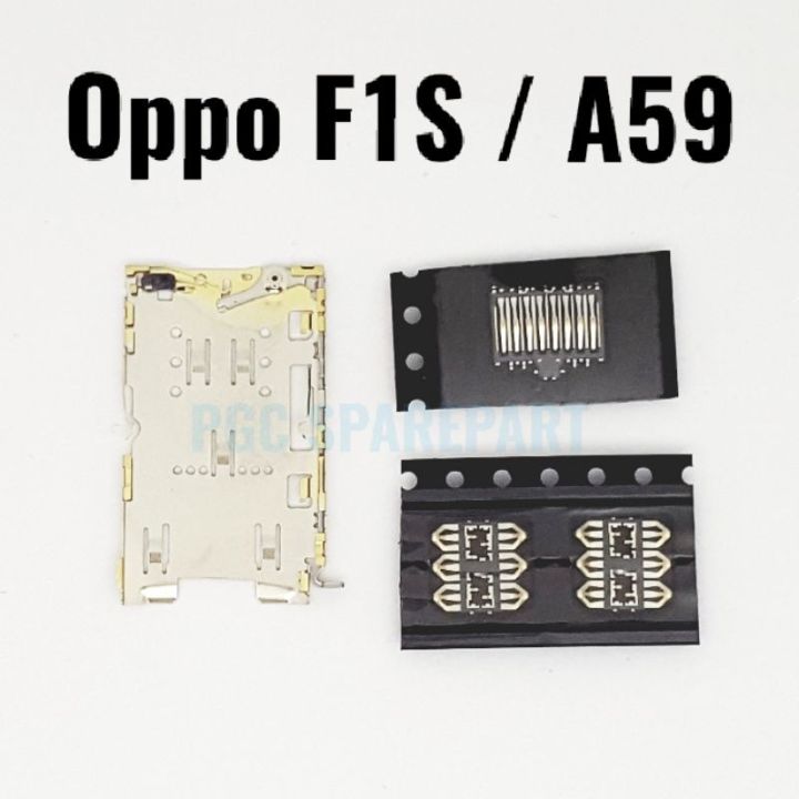 Original New Connector Konektor Sim Card Oppo F1s / A1601 / A59 - Rumah ...