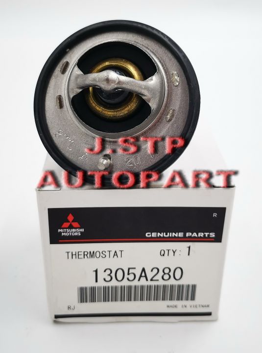 วาล์วน้ำแท้ พร้อมโอริงวาล์วน้ำ THERMOSTAT MITSUBISHI MIRAGE,ATTRAGE (มิ ...