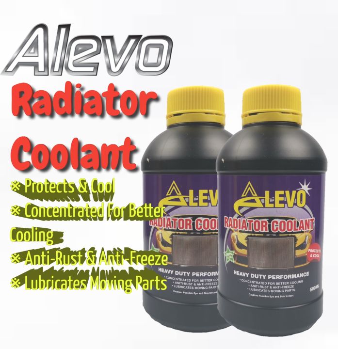 Alevo Radiator Coolant - 500 ml Penyejuk Radiator Kereta anti rust ...