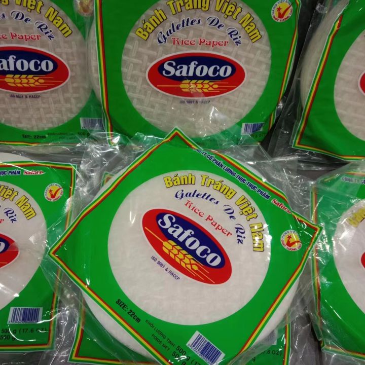 Banh Trang Safoco - Rice Paper 22cm 500g | Lazada