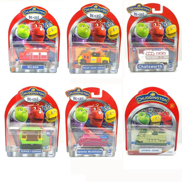 Takara Tomy Chuggington Trains Metal Diecast Toy Car Dunbar/Speedy ...