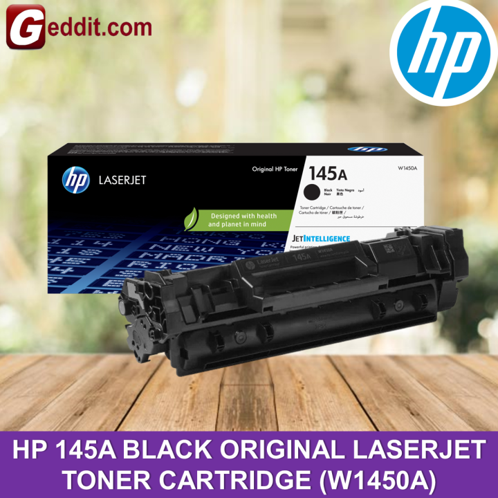 HP 145A / 145X BLACK ORIGINAL LASERJET TONER CARTRIDGE (W1450A / W1450X ...