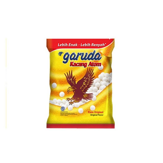 Garuda Atom Original 17gr 1 Dus Isi 6 Renceng / Snack Gurih Kacang 1 ...