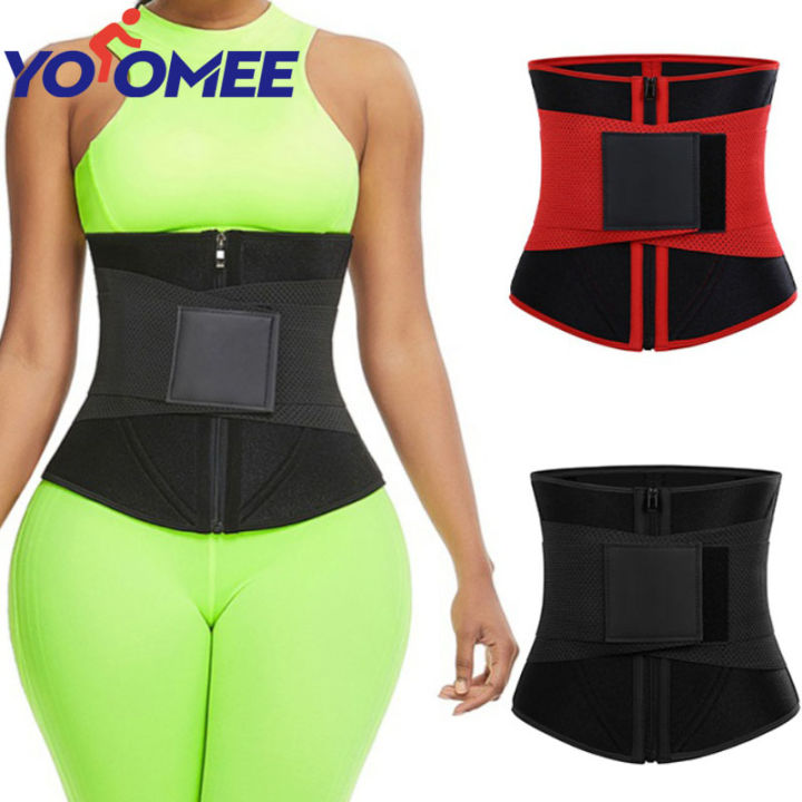 Yoomee คอร์เซ็ทที่รัดเอวสำหรับผู้หญิง,เข็มขัดขับเหงื่อรัดเอวลดน้ำหนัก ...