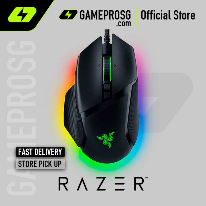 Razer Basilisk V3 Wired Gaming Mouse — 35K Optical - HyperScroll Tilt ...