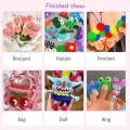 Twist fuzzy wire 100pcs set Multi-color fuzzy wire DIY Flower Ornament ...