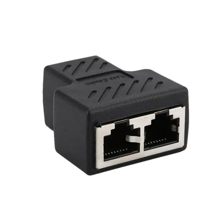 1 To 2 LAN Ethernet Network RJ45 Cable Port Network Cable Splitter ...