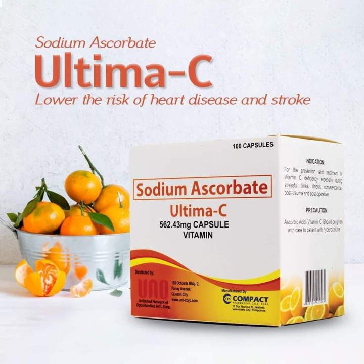 ULTIMA C 20 CAPSULE VITAMINS NA PAMPATABA | ULTIMA C 20 SODIUM ...