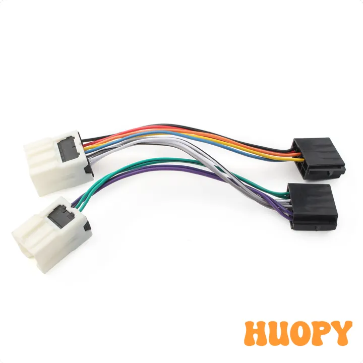 [HUOPY] Car ISO WIRING HARNESS Stereo Radio Plug Lead Loom Adaptor For ...