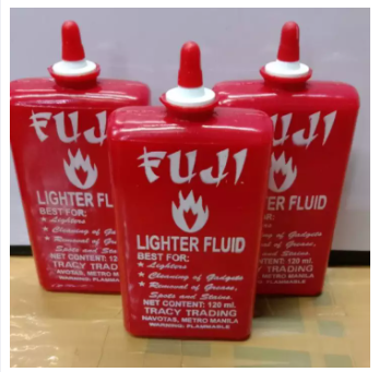 lighter fluid / FUJI LIGHTER FLUID 120 ML / long lighter assorted color ...