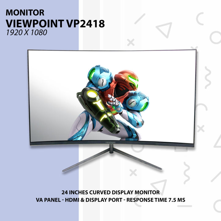 Curve Gaming Monitor Brand New ( Viewpoint 24 Inches Full HD 144hz ...