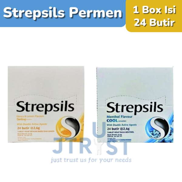 Strepsils Permen Pelega Tenggorokan 1 Box Isi 24 Butir | Lazada Indonesia