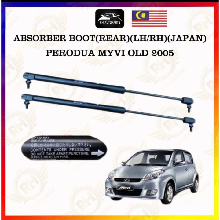 Perodua Myvi (2005 - 2010) Perodua Myvi All Model Rear Boot Damper G ...