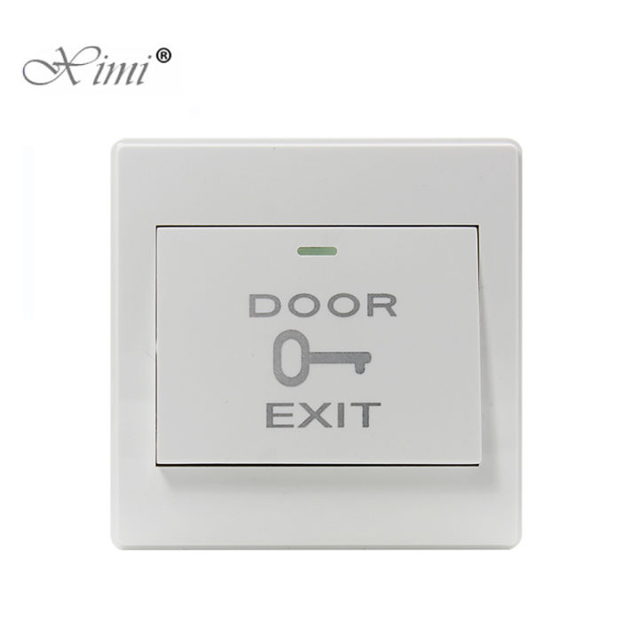 Plastic Exit Button Exit Switch For Door Access Control System Door Push Exit Door Release ...