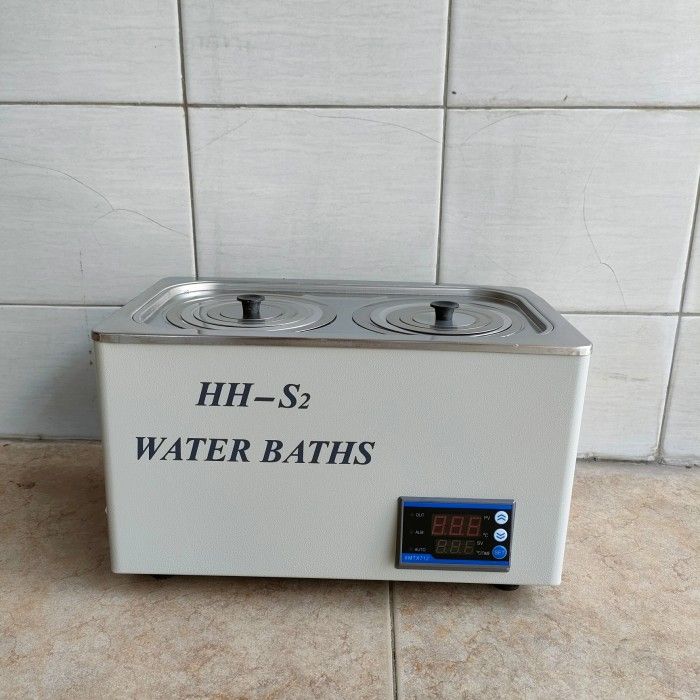 electric water bath digital display 2 hole penangas air elektrik ...