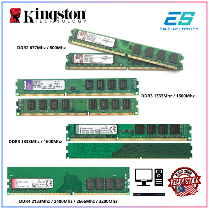 Kingston | Desktop Ram | Used | Lazada