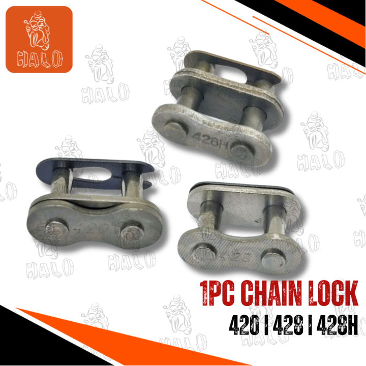 [HALO MOTORS] MOTORCYCLE CHAIN LOCK SIZE 428H | Lazada PH