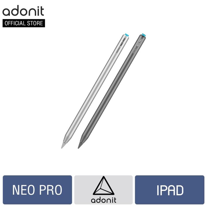 ADONIT ปากกาสไตลัส Stylus รุ่น Neo Pro 2 สี - รับประกัน1ปี | Lazada.co.th