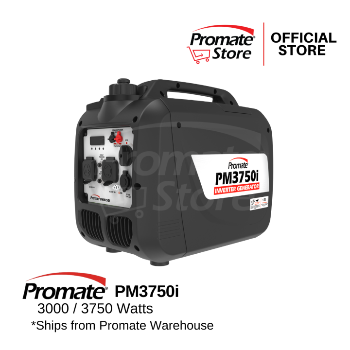 Promate PM3750i Gasoline Generator 3kVa | 3000W/3750W | Single Phase ...