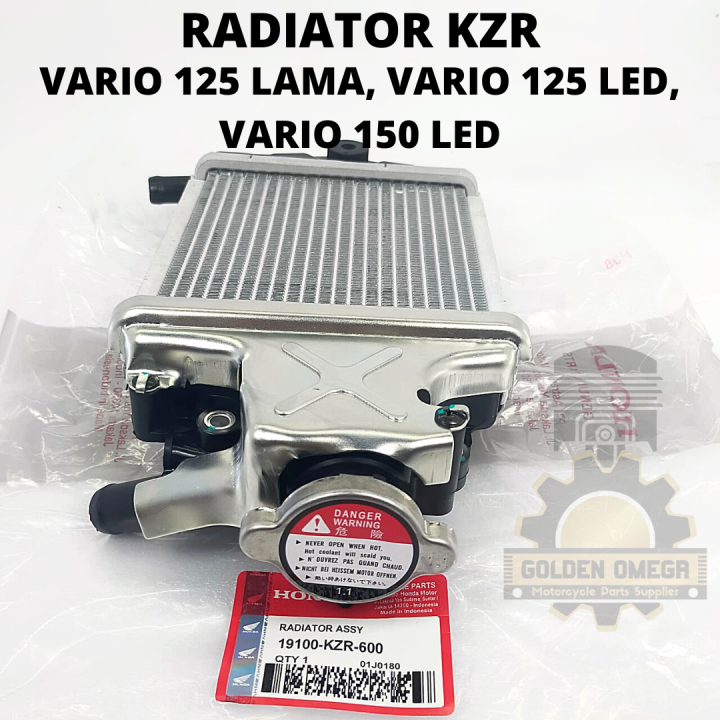 RADIATOR VARIO 125 OLD, 125 LED, 150 LED HONDA KZR TANGKI AIR HONDA ...