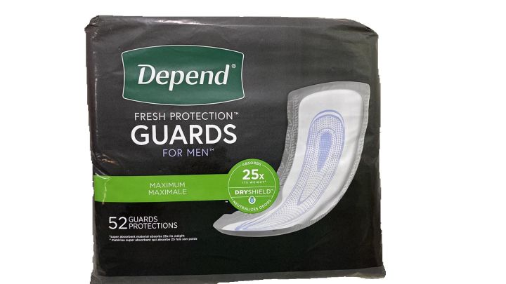 Depend Incontinence Guards for Men, Maximum, 52 Count | Lazada PH