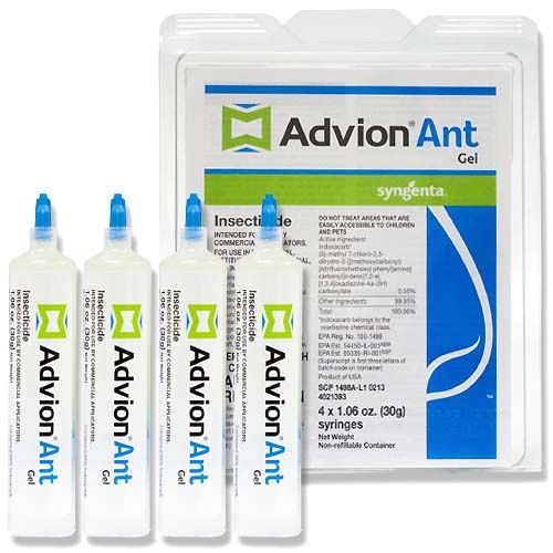 Syn genta Ad vion Ant Gel Bait, 4 Tubes with Plunger, 1.06 oz. / 30 g ...