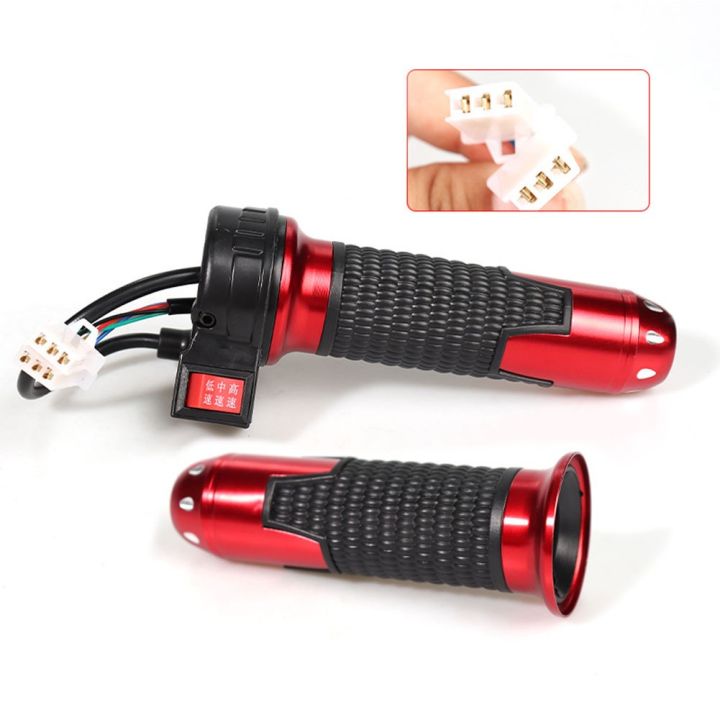ebike universal throttle with 123 speed button, 3 speed option commonly ...