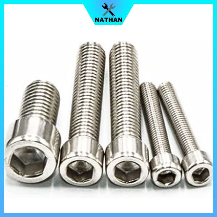 M10 Stainless Allen Capscrew Allen Bolt Socket Head Cap Screw (SOLD PER ...