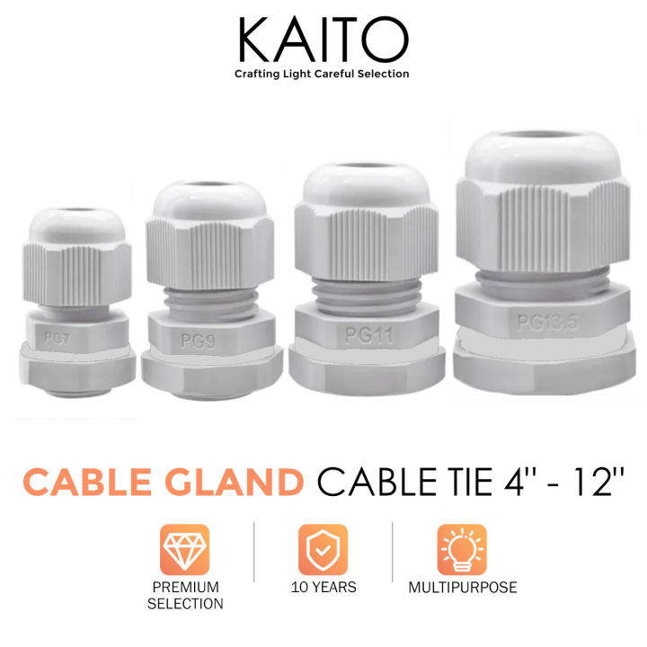 Cable Gland PVC Waterproof PVC Base Nut Box Metal Clad Connector Wire ...
