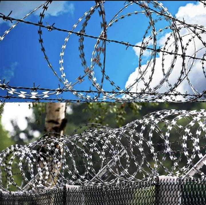 Razored wire/combat wire 10kilos 60meters 12 loops installation | Lazada PH