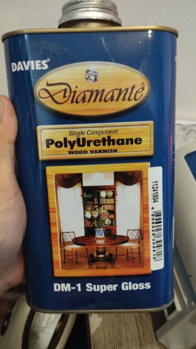 Davies Diamante 1 Liter Modified Moisture Curing Polyurethane Wood ...